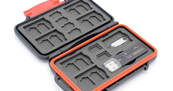 Caruba Multi Card Case MCC-7 (Incl. USB 3.0 Card Reader)