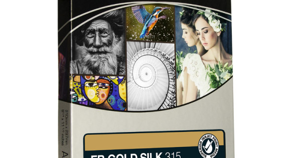 PermaJet Fibre Base Gold Silk 315gsm Inkjet Paper A3 25 Sheets
